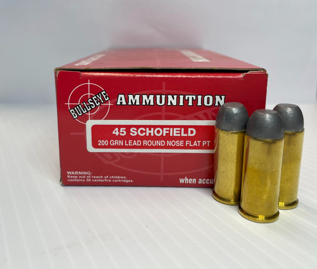 45 SCHOFIELD 250 GRAIN LEAD ROUND NOSE FLAT POINT - Guns, Ammunition ...