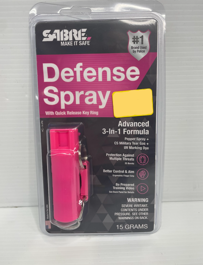 Defense Spray- Pink - Guns, Ammunition | Bullseye Shooting Supplies
