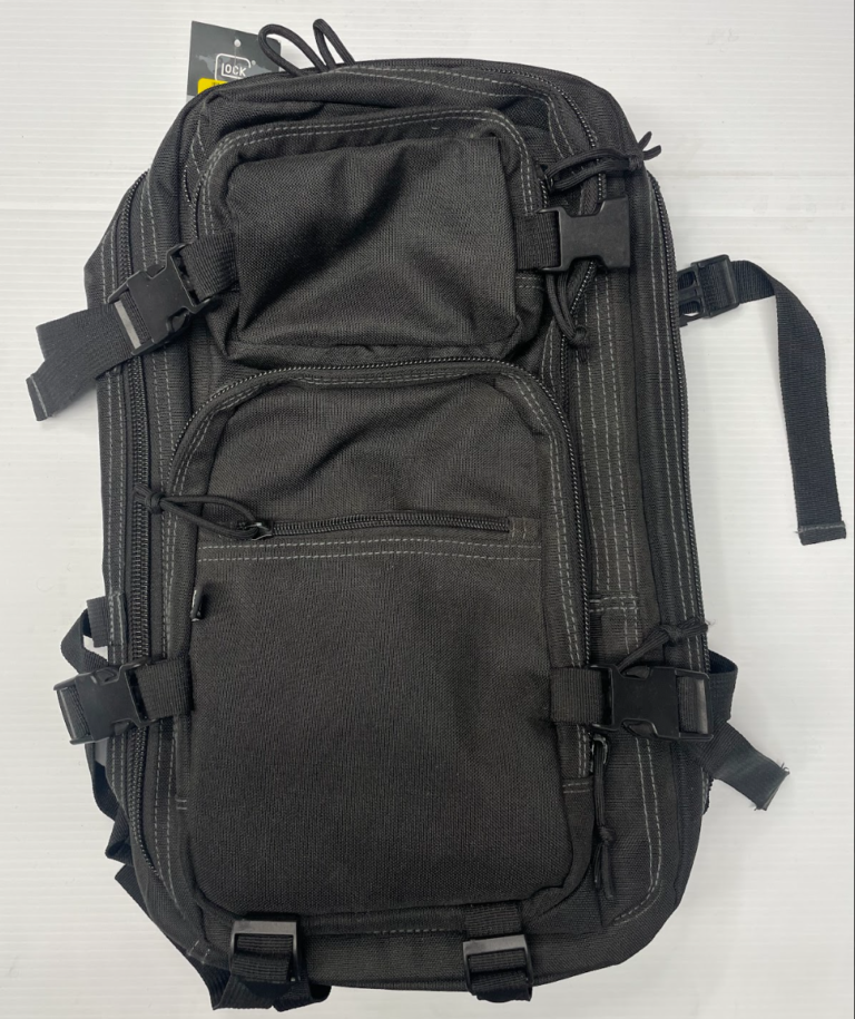 Glock Backpack - Black - Guns, Ammunition | Bullseye Shooting Supplies
